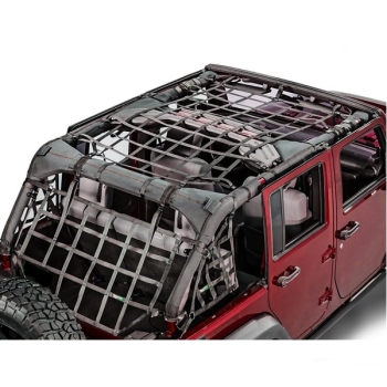 Jeep Wrangler JK 4door Cargo Net System Rugged Ridge 07-17