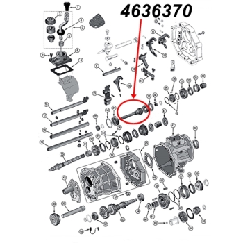 Jeep Wrangler YJ Input Shaft AX15 manual Transmission 92-95