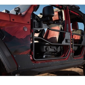 Jeep Gladiator JT Set front Half Doors Element Tube Doors HighRock 4x4 ...