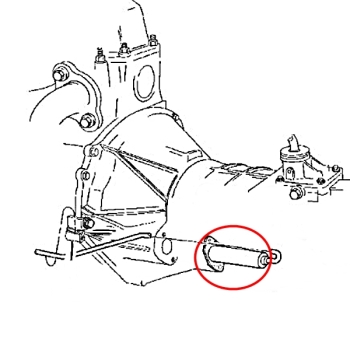 Jeep Wrangler YJ Clutch Slave Cylinder