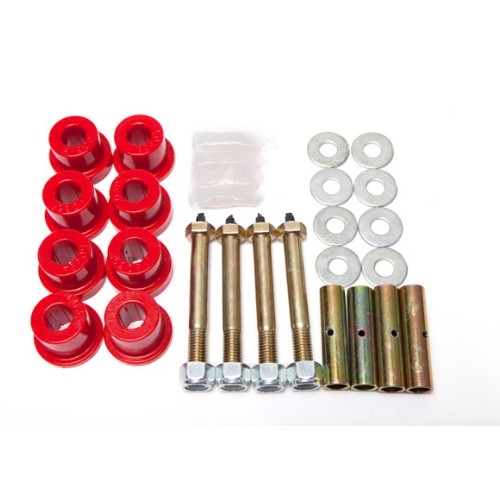 Jeep CJ polyurethane leaf spring bushings that can be lubricated