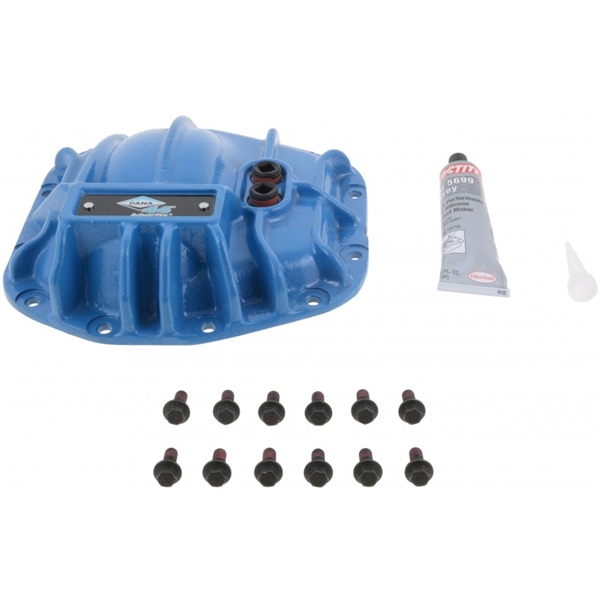 Jeep Wrangler JL blue Nodular Iron Differential Cover Kit Dana 44 ...