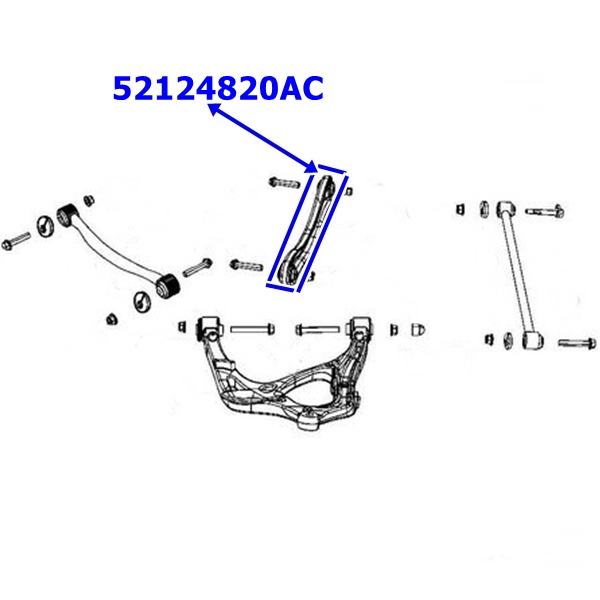 Jeep Grand Cherokee WK2 WH WK rear right camber link 11-17