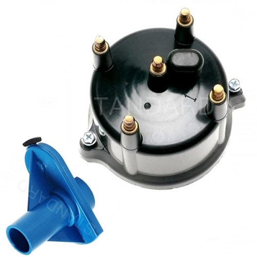 Jeep Wrangler TJ 2,5 ltr. Set Distributor Cap & Distributor Rotor ...