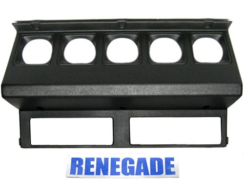 Armaturenbrett Instrumententafel schwarz