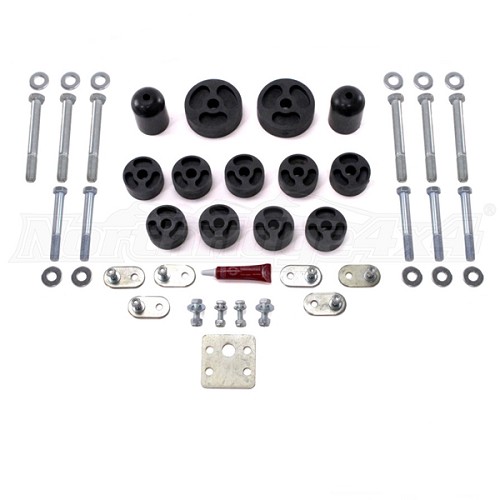Jeep Wrangler TJ Body Lift Karosserieauflage Kit 1'' 25mm Höherlegung 96-06