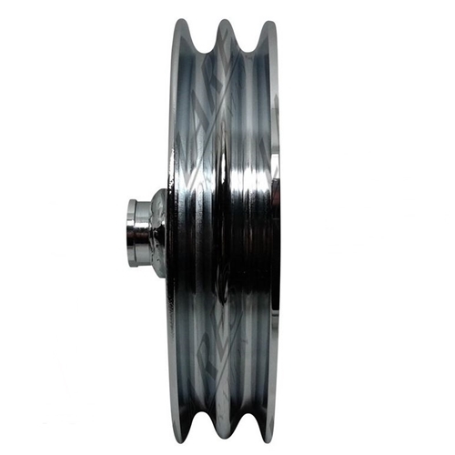 Jeep SJ & J Series 3,8 & 4,2 ltr. Chrome Double V-Belt Pulley